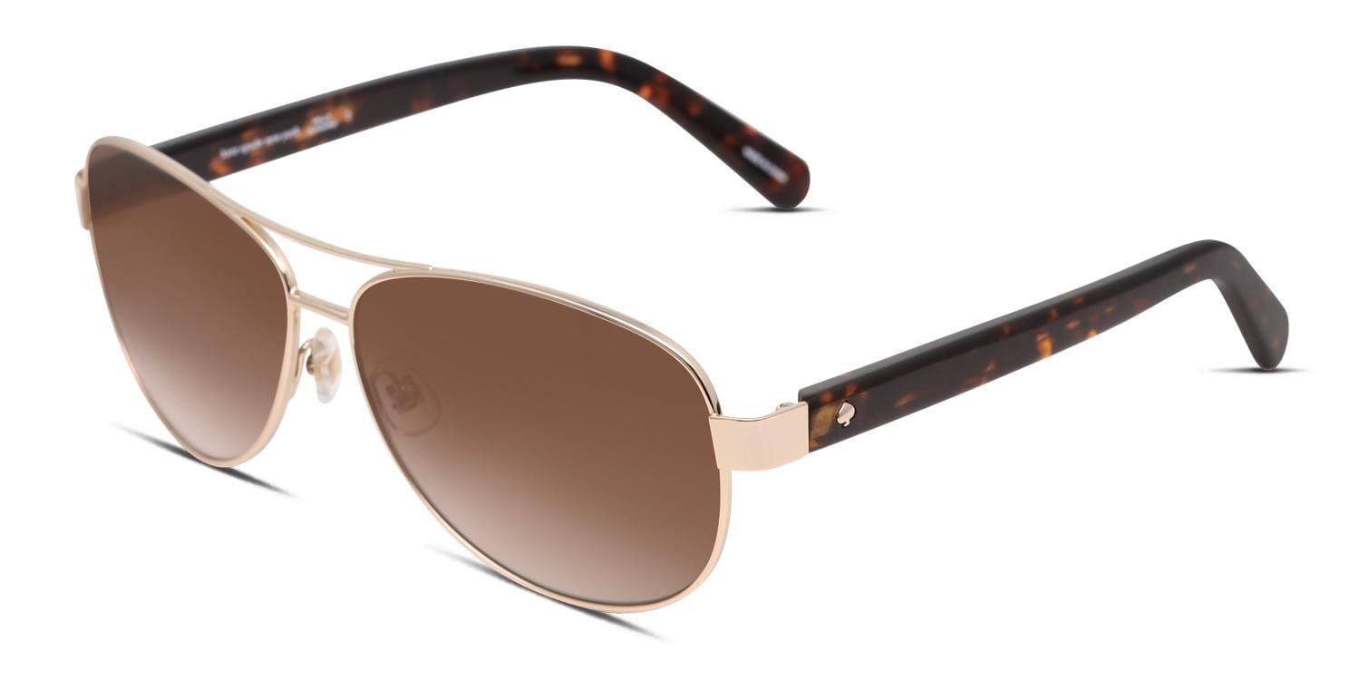 Kate Spade Dalia 2/S Gold/Tortoise Prescription Sunglasses