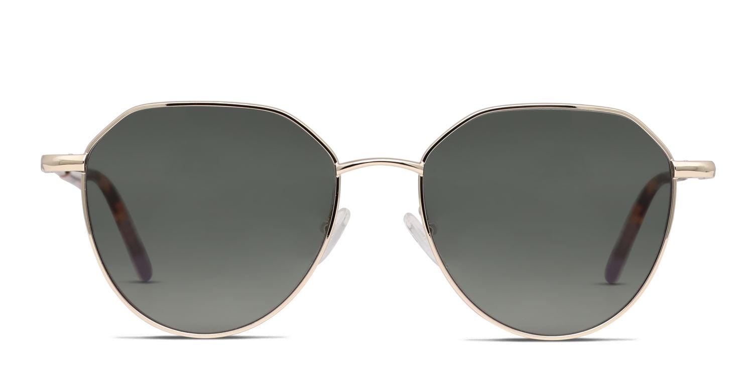 Le Specs Cascade Gold Prescription Sunglasses - 50% Off Lenses