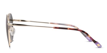 Le Specs Cascade Gold Prescription Sunglasses - 50% Off Lenses