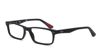 Ray-Ban 5277 Matte Black Eyeglasses | Includes Free Rx Lenses ...