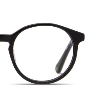 Muse M8071 Shiny Black Eyeglasses | Includes Free Rx Lenses ...