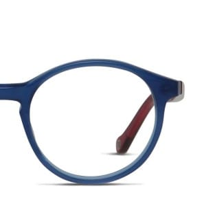 Muse M8071 Blue w/Red Prescription Eyeglasses