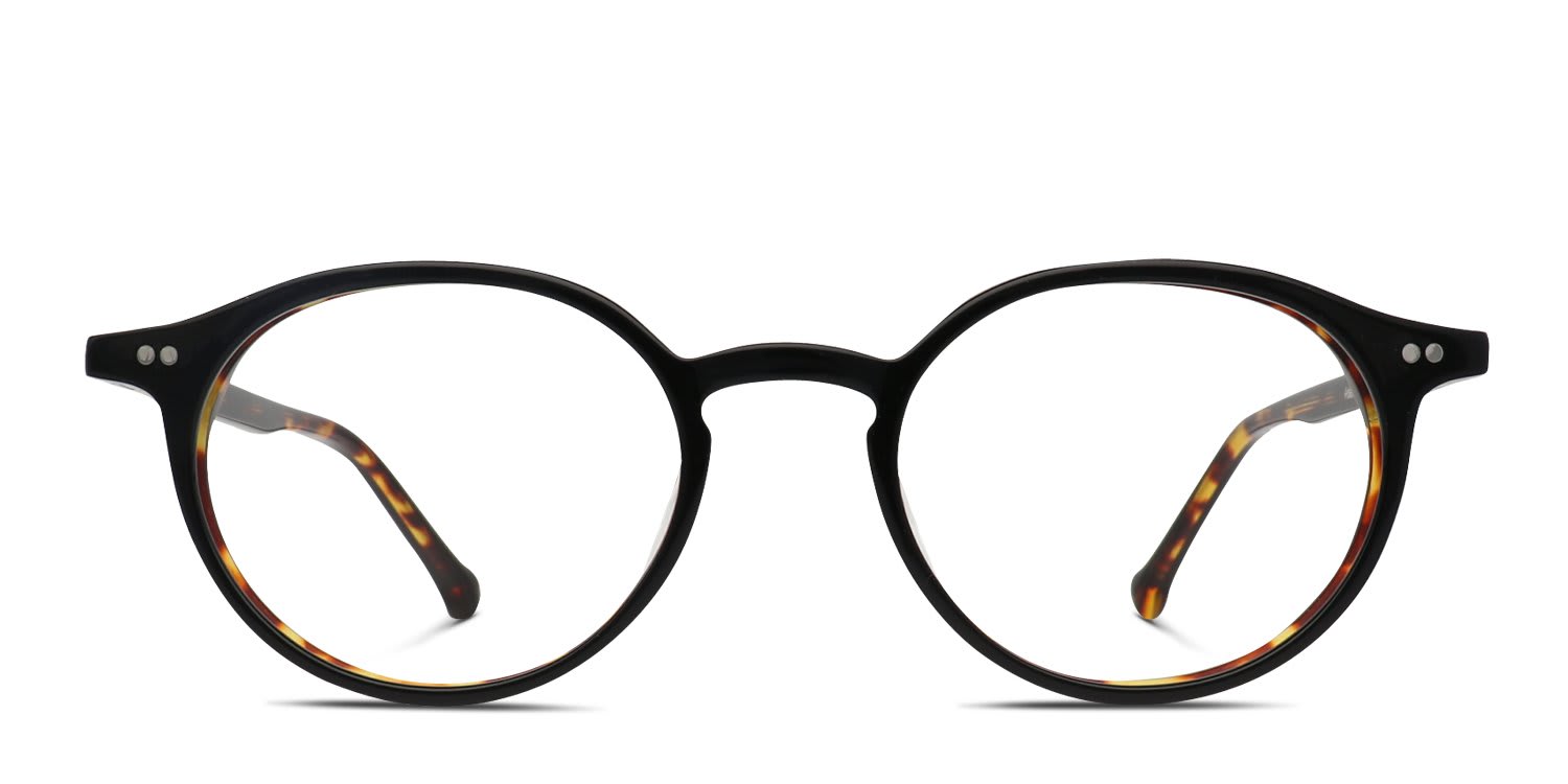 Belvie Adam Black, Tortoise Prescription Eyeglasses