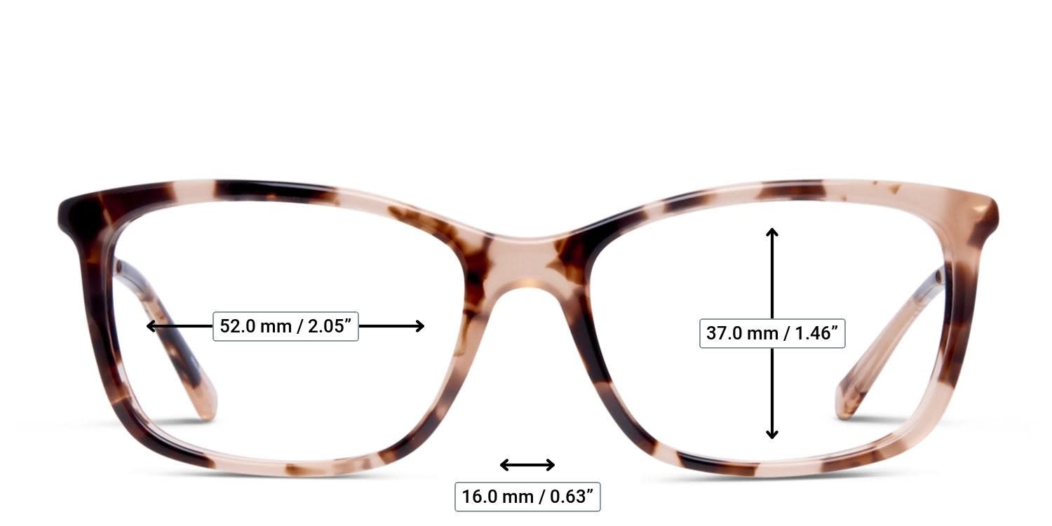 Michael Kors MK4030 Vivianna II Tortoise/Beige Eyeglasses | Includes ...