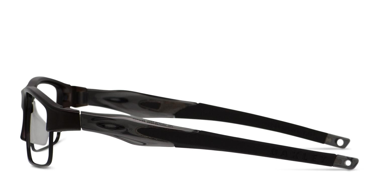 Oakley Crosslink Switch Brown/Black w/Clip-On Prescription Eyeglasses