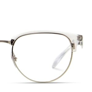 Ray-Ban 6396 Clear w/Silver Eyeglasses | Includes Free Rx Lenses ...