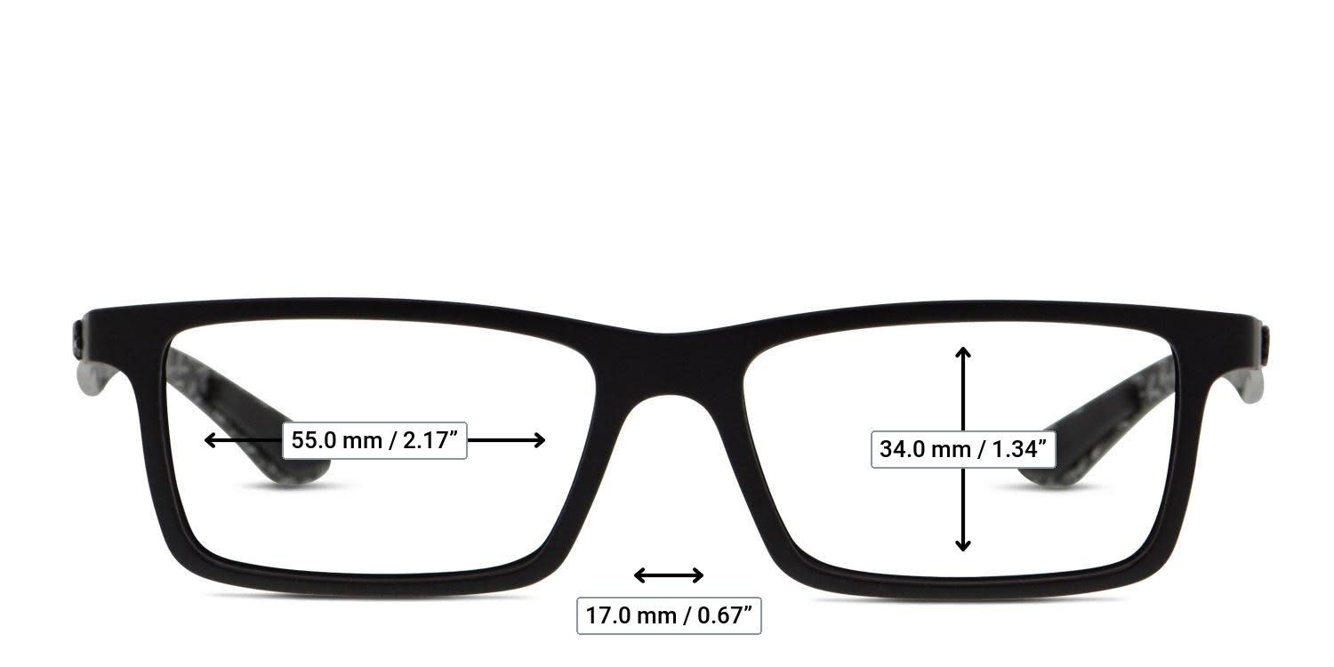 Ray-Ban 8901 Black Eyeglasses | Includes Free Rx Lenses | GlassesUSA.com