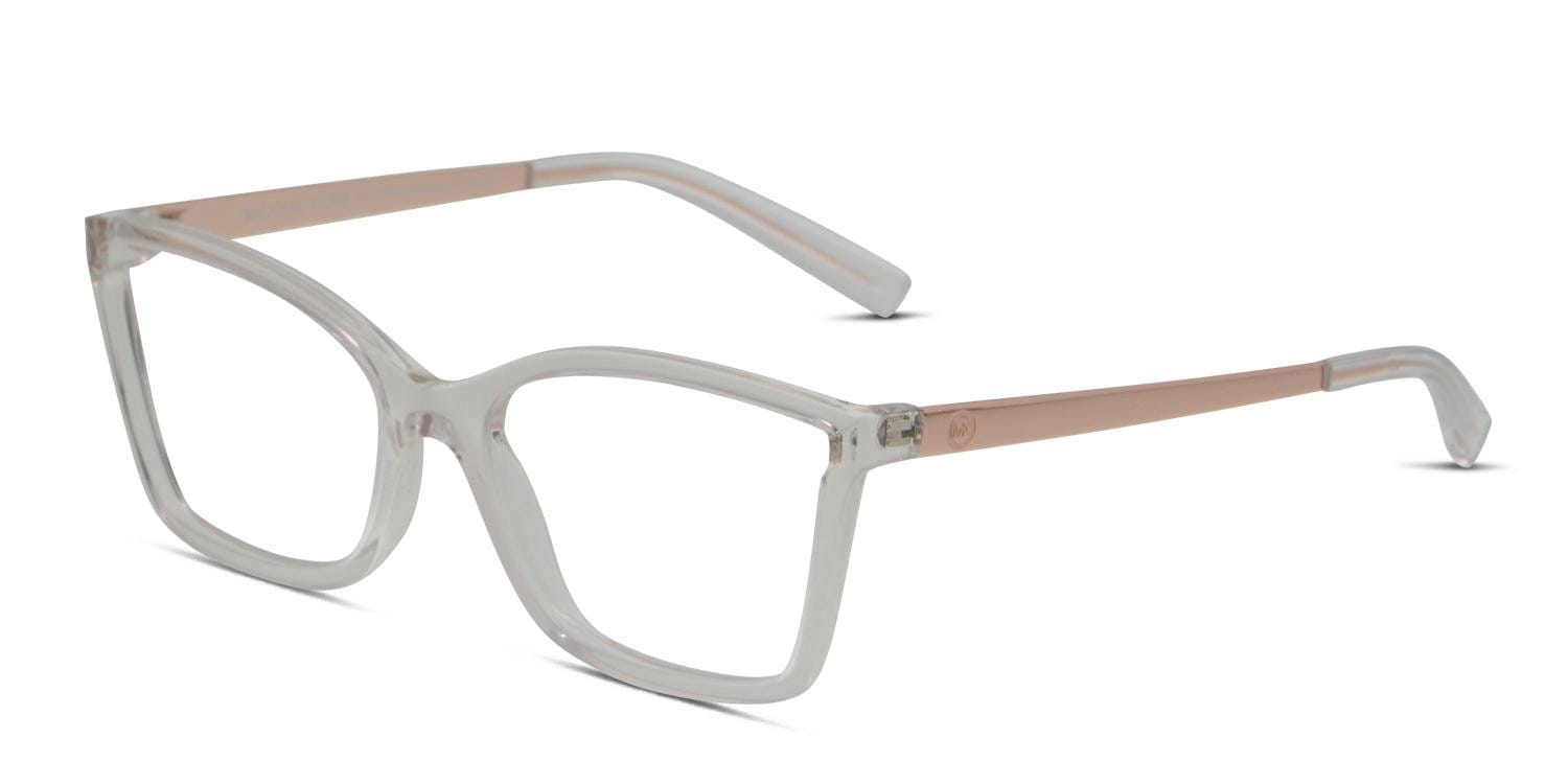 Michael Kors MK4058 Caracas Clear/Gold Prescription Eyeglasses