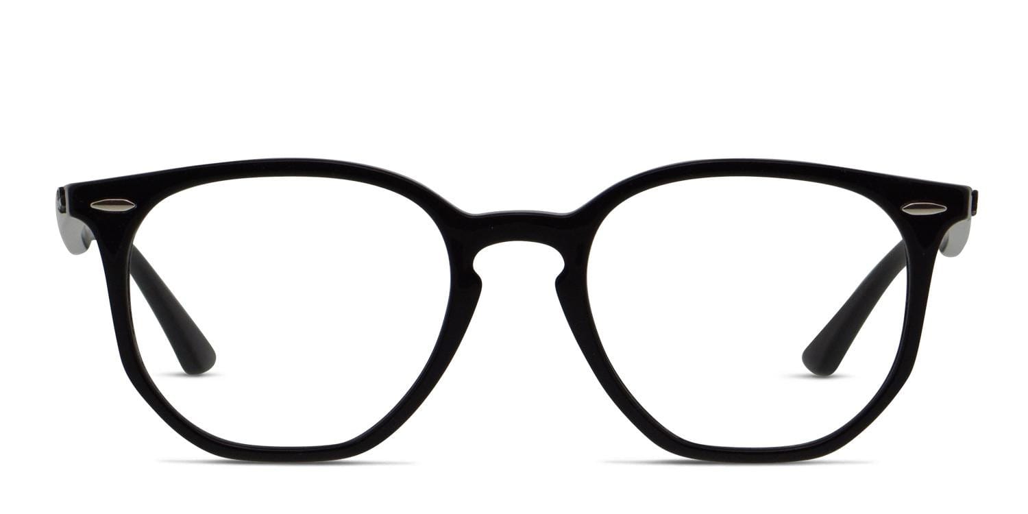 Ray-Ban RX7151 Shiny Black Prescription Eyeglasses