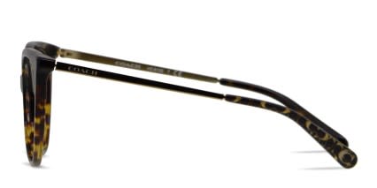 Coach HC6125 Tortoise/Gold Eyeglasses | Includes Free Rx Lenses ...