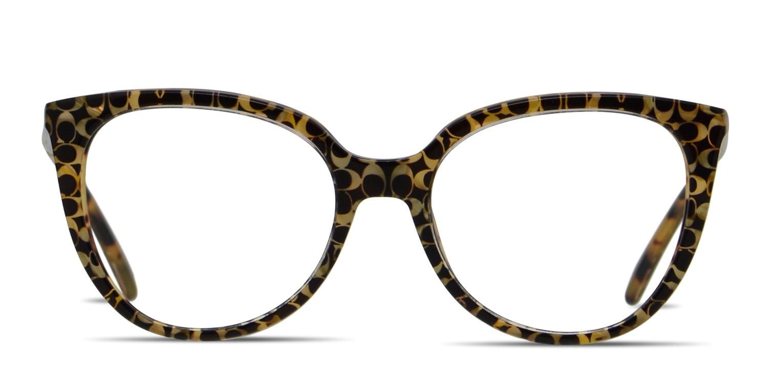 Coach HC6125 Multicolor/Tortoise/Gold Eyeglasses | Includes Free Rx ...