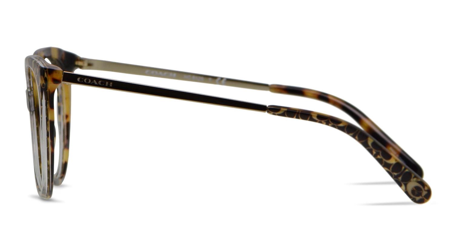 Coach HC6125 Pattern/Tortoise/Gold Prescription Eyeglasses