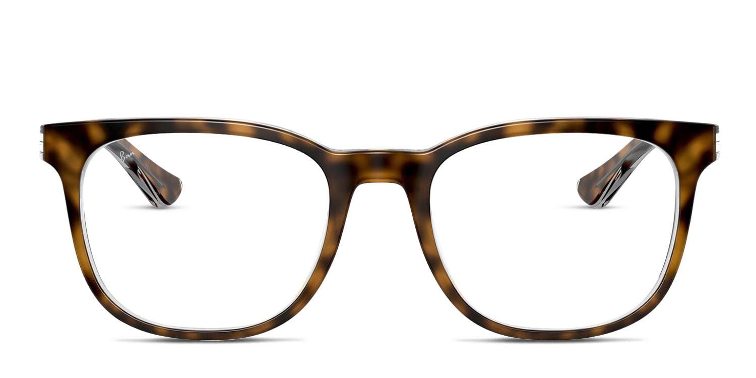 Ray-Ban 5369 Tortoise/Clear Prescription Eyeglasses