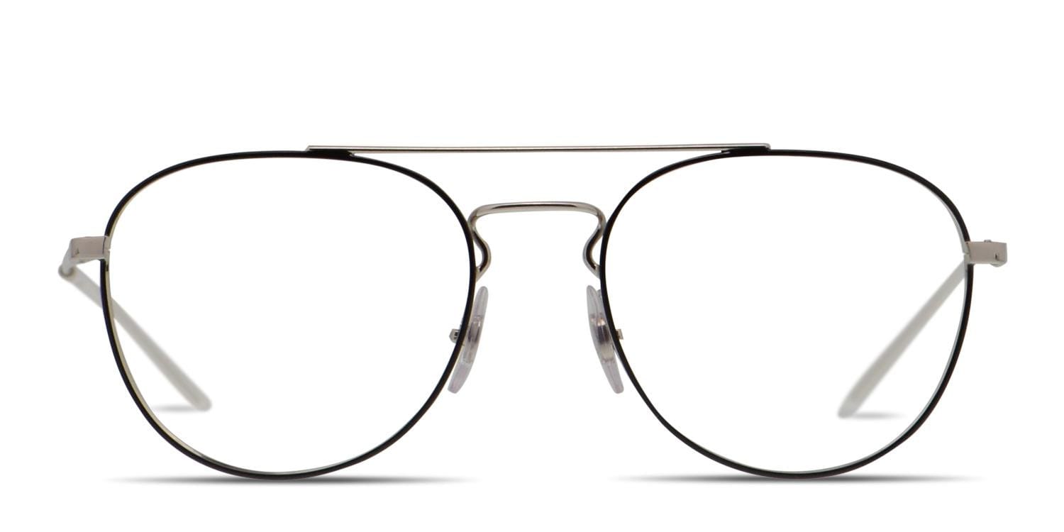 Ray-Ban 6414 Black/Silver Prescription Glasses