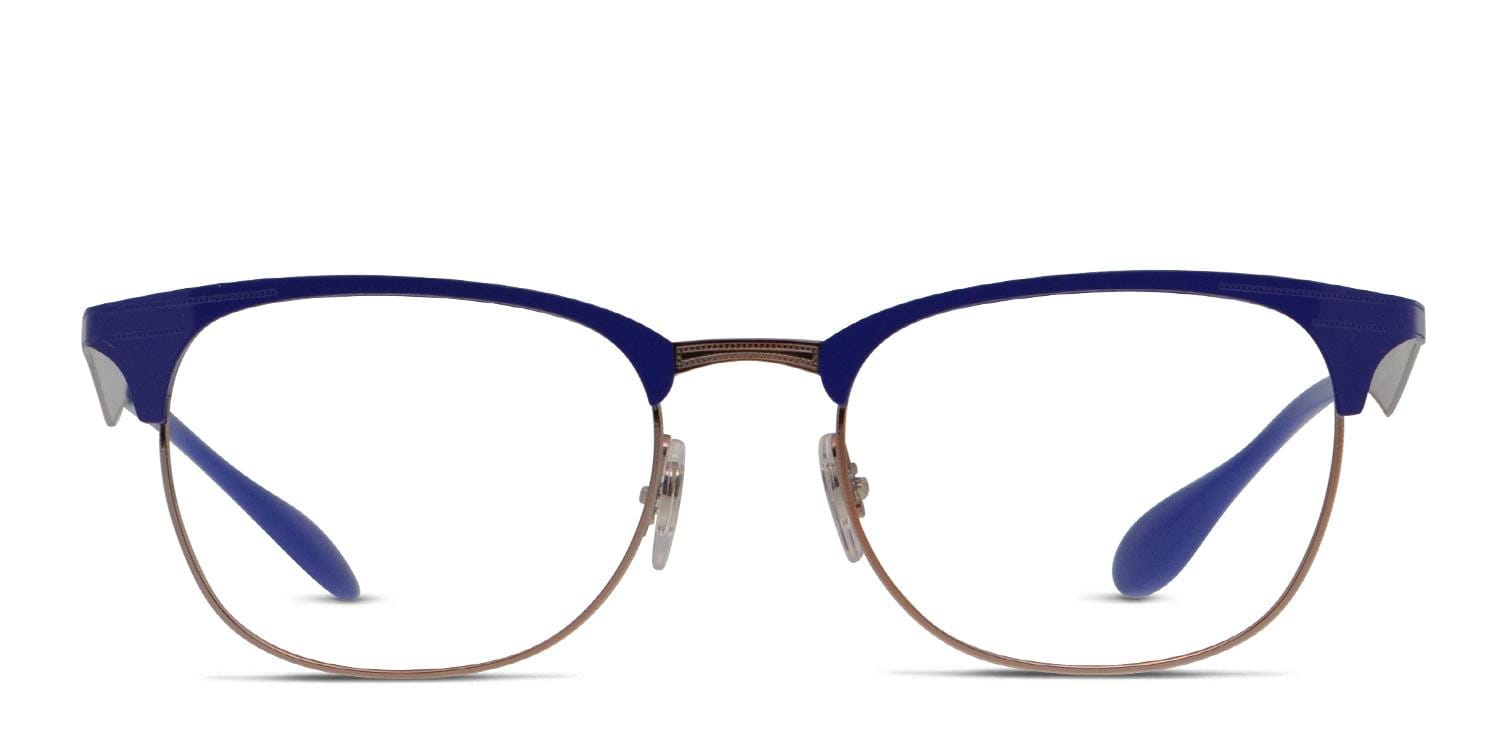 Ray-Ban 6346 Purple/Rose Gold Eyeglasses | Includes Free Rx Lenses ...