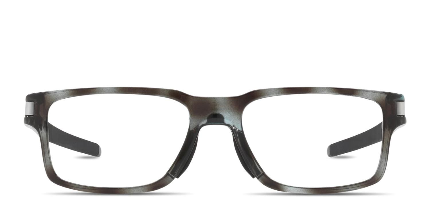 Oakley Latch EX Gray/Tortoise Eyeglasses | Includes Free Rx Lenses ...