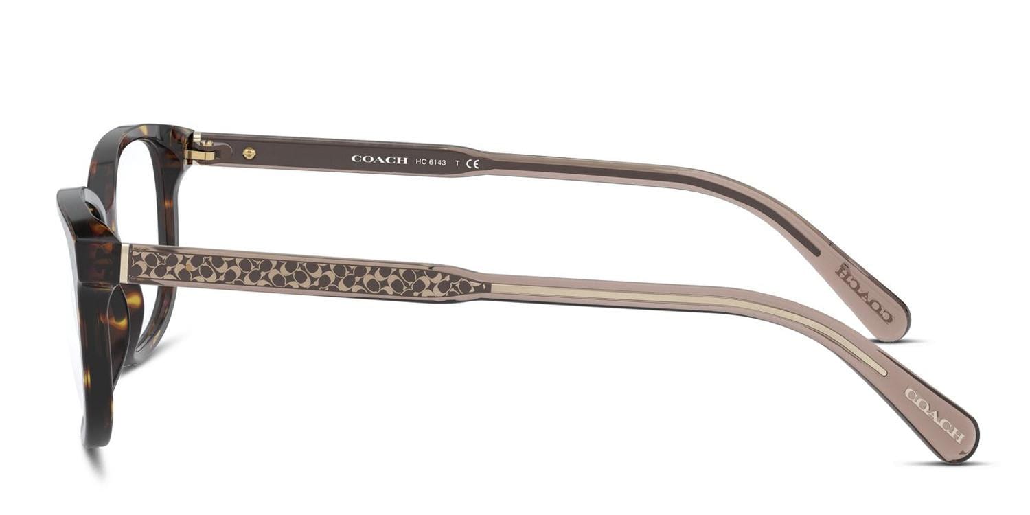 Coach HC6143 Tortoise/Brown/Clear Prescription Eyeglasses