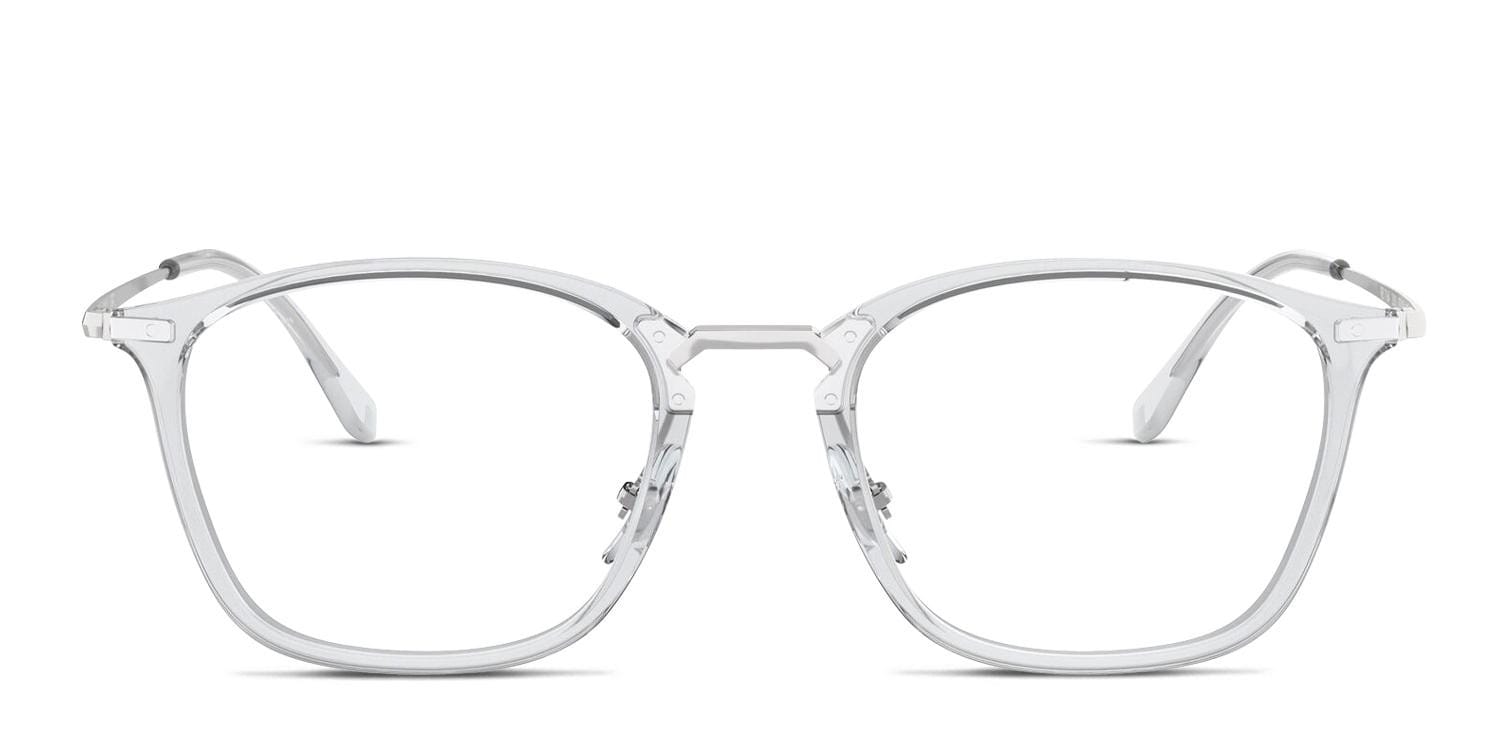 Ray-Ban 7164 Clear/Silver Prescription Eyeglasses