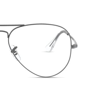 Ray-Ban RX6489 Aviator Gunmetal Eyeglasses | Includes Free Rx Lenses ...