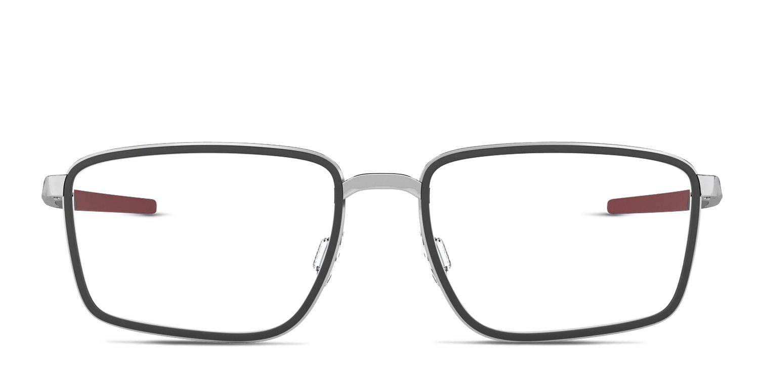 Oakley OX3235 Spindle Black/Silver Eyeglasses | Includes Free Rx Lenses ...