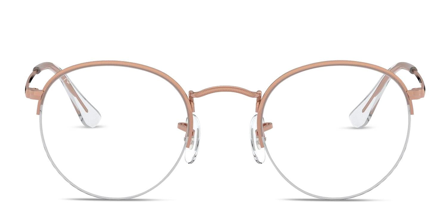Ray-Ban RX3947V Rose Gold Prescription Eyeglasses