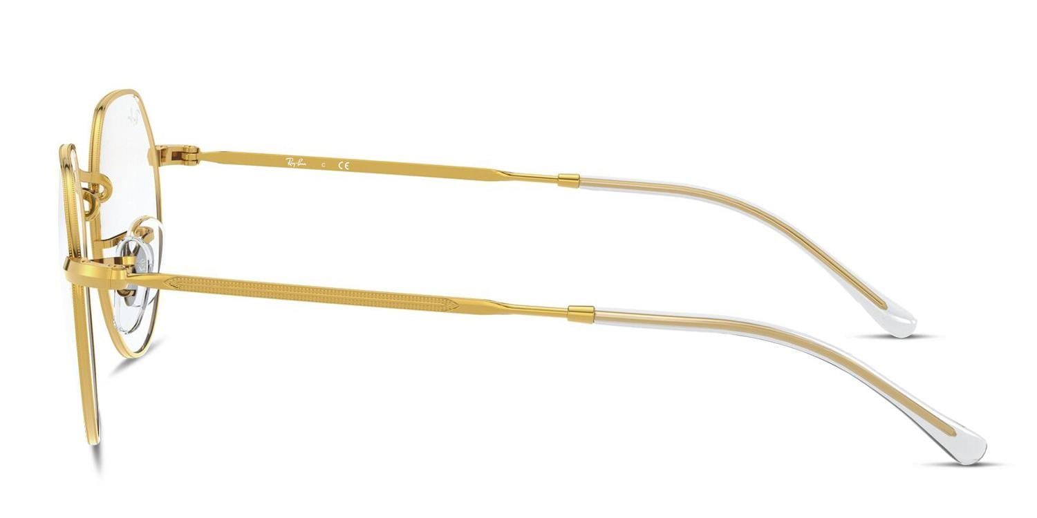 Ray-Ban RX6465 Jack Gold Prescription Eyeglasses