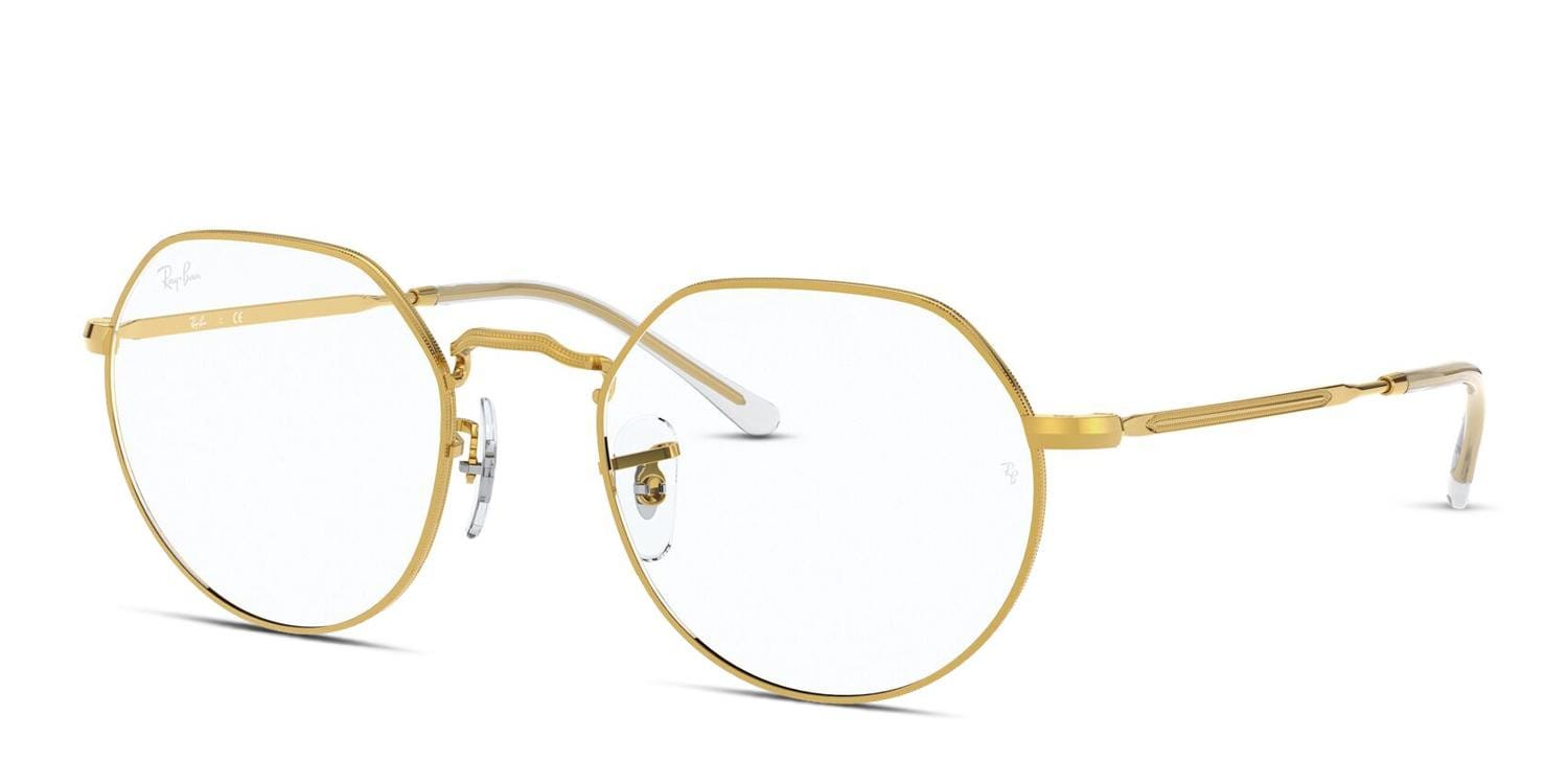 Ray-Ban RX6465 Jack Gold Prescription Eyeglasses