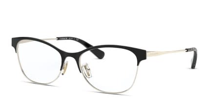 Coach HC5111 Black/Gold Eyeglasses | Includes Free Rx Lenses ...