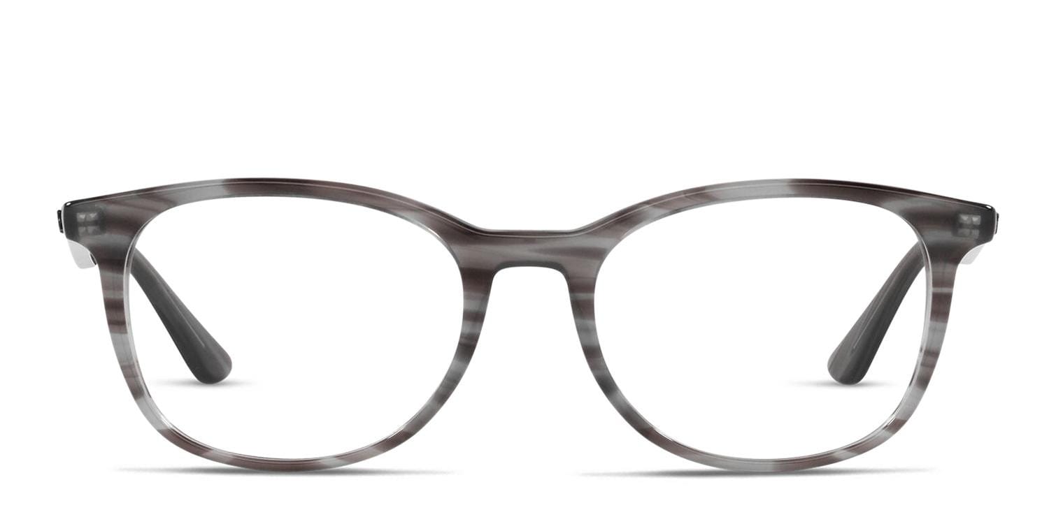 Ray-Ban 5356 Gray/Clear Prescription Eyeglasses