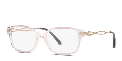 Coach HC6172 Purple/Clear/Gold Eyeglasses | Includes Free Rx Lenses ...