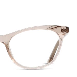 Diff Jade Beige/Clear Eyeglasses | Includes Free Rx Lenses | GlassesUSA.com