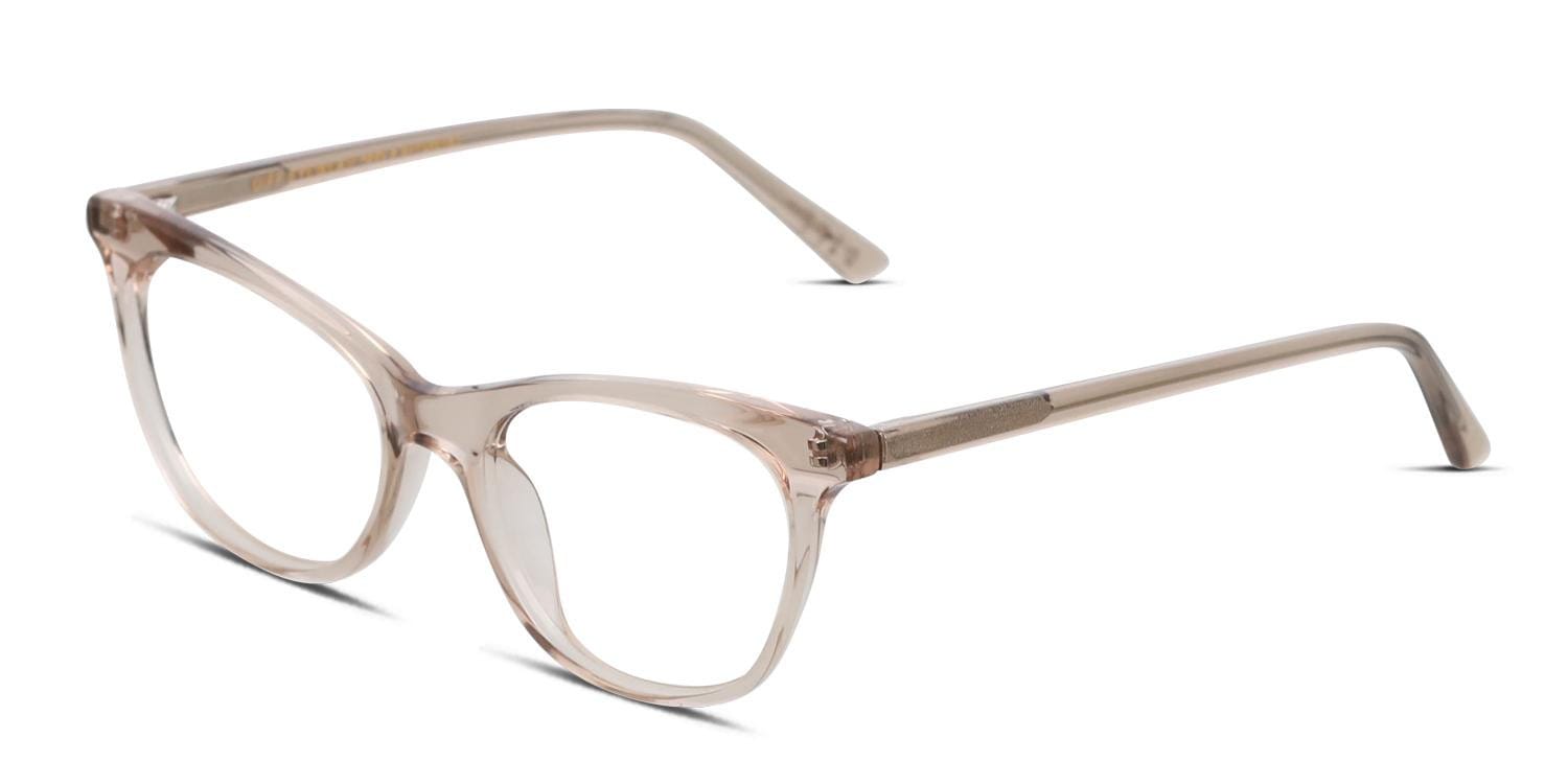 Diff Jade Beige/Clear Eyeglasses | Includes Free Rx Lenses | GlassesUSA.com