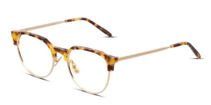 Diff Kira Tortoise/Gold Eyeglasses | Includes Free Rx Lenses ...