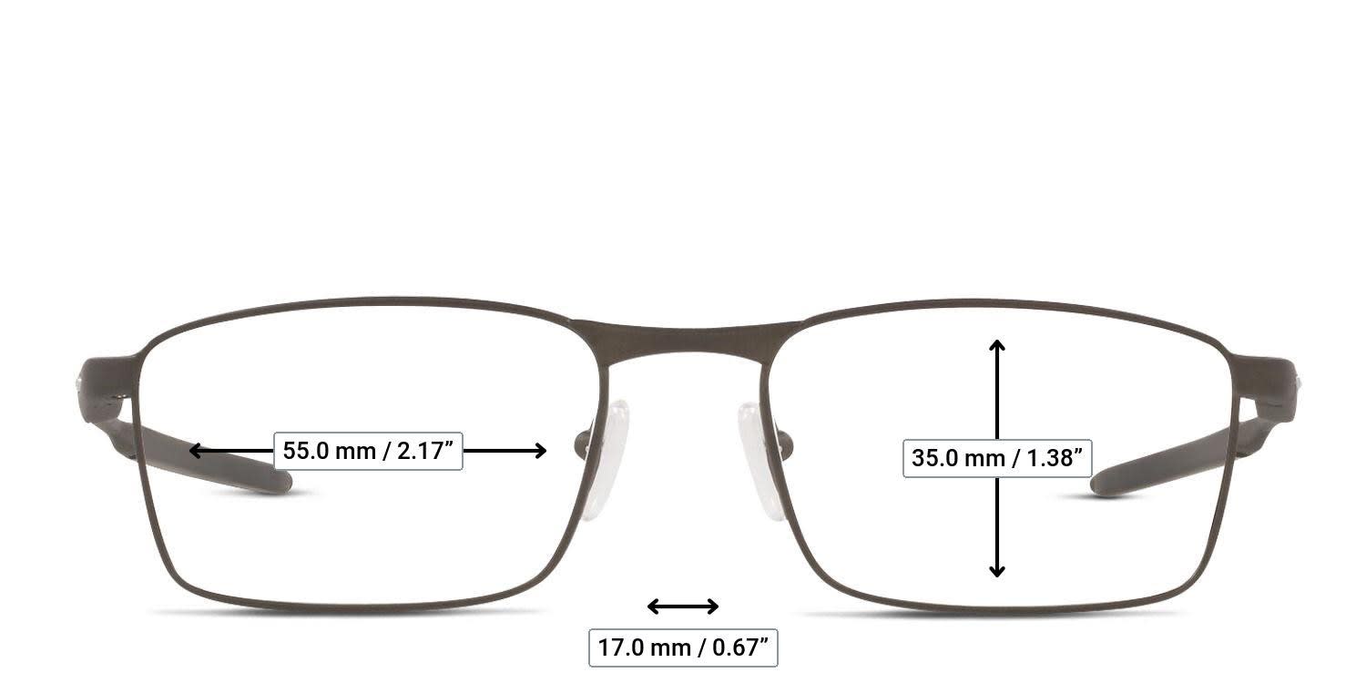 Oakley Fuller Gray Eyeglasses | Includes Free Rx Lenses | GlassesUSA.com