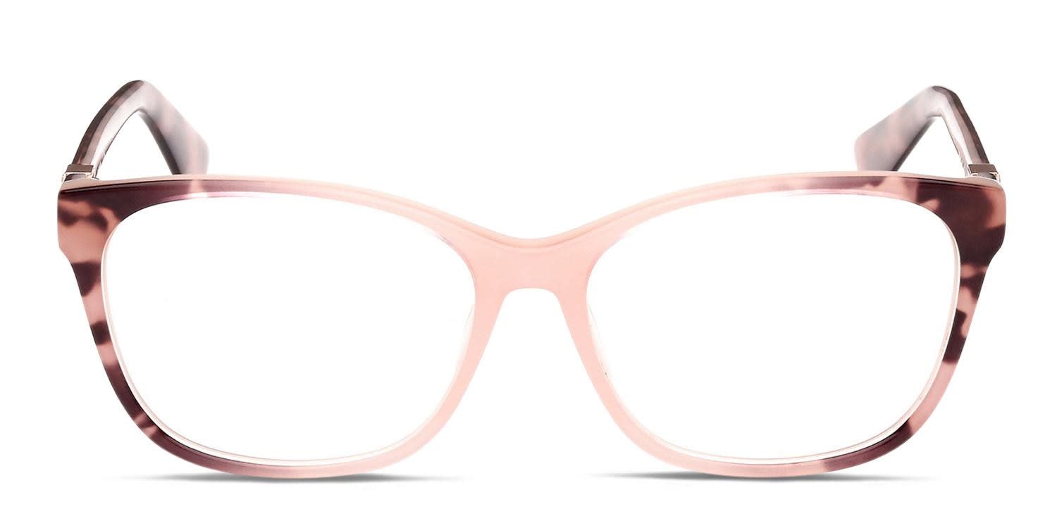 Guess GU2949 Pink, Tortoise Eyeglasses | Includes Free Rx Lenses ...