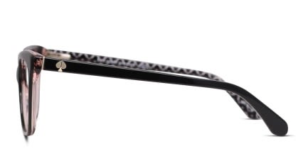Kate Spade Adria Black/Pink Eyeglasses | Includes Free Rx Lenses ...