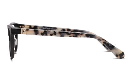 Kate Spade Emilyn Shiny Black Eyeglasses | Includes Free Rx Lenses ...