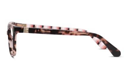 Kate Spade Emilyn Tortoise/Pink Eyeglasses | Includes Free Rx Lenses ...