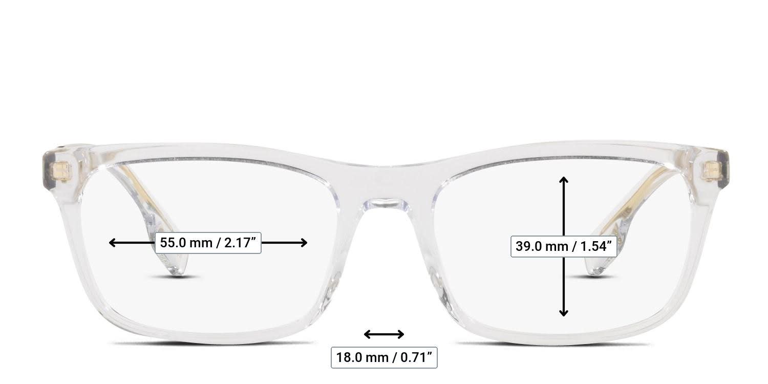 Burberry BE2334 Elm Clear Eyeglasses | Includes Free Rx Lenses ...