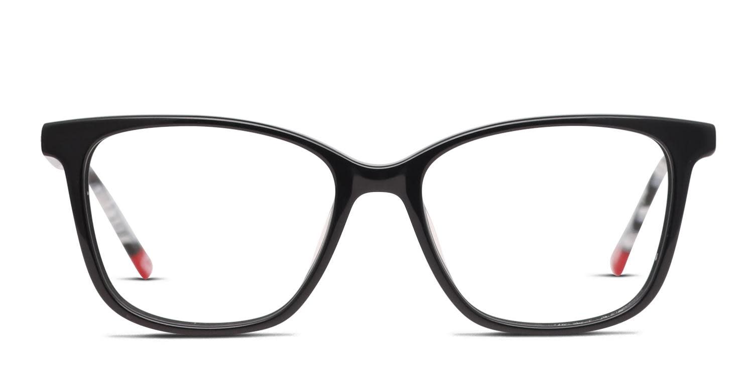 Le Specs Audacious Shiny Black Eyeglasses | Includes Free Rx Lenses ...