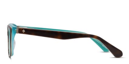 Kate Spade Jeri Tortoise, Blue Eyeglasses | Includes Free Rx Lenses ...