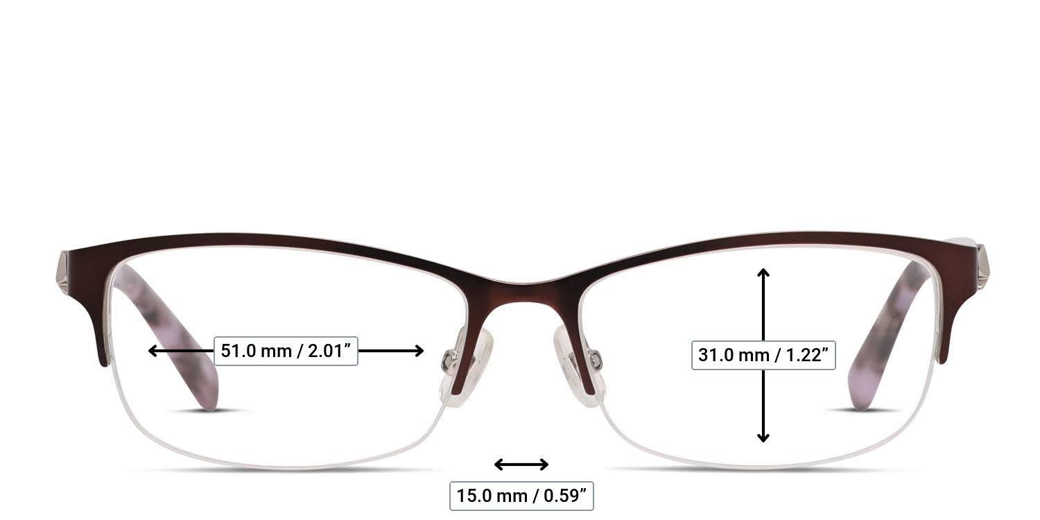 Kate Spade Marnie Purple Eyeglasses | Includes Free Rx Lenses ...