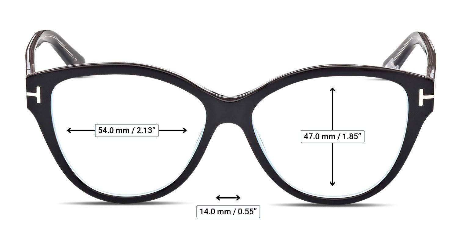 Tom Ford TF5954-B Black Prescription Eyeglasses