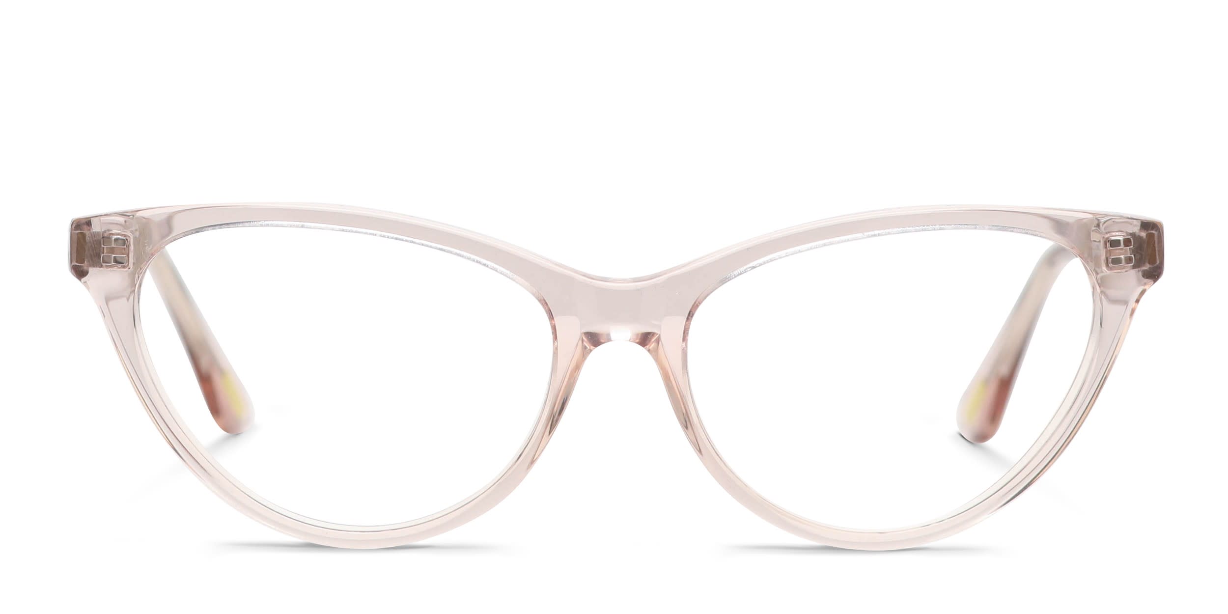 Diff Marley Clear, Pink Prescription Eyeglasses