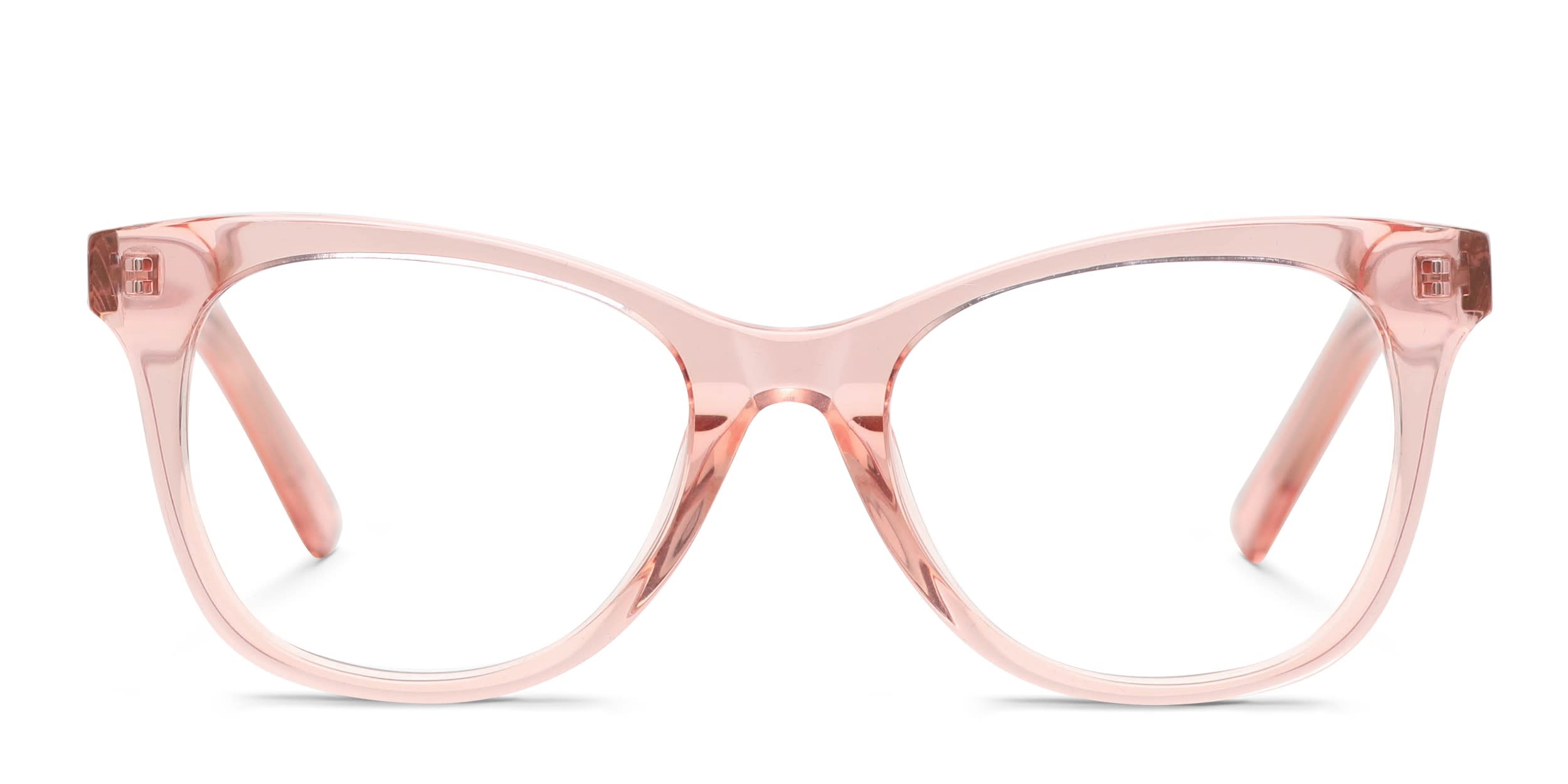 Diff Carina Pink, Clear Prescription Eyeglasses
