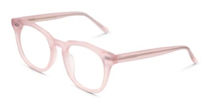 Diff Weston Pink, Clear Prescription Eyeglasses