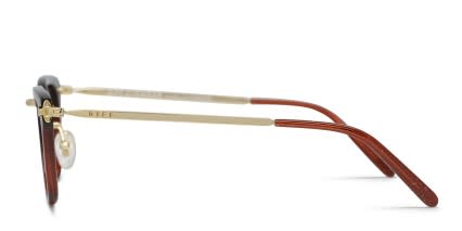 Diff Rue Brown, Glitter Prescription Eyeglasses