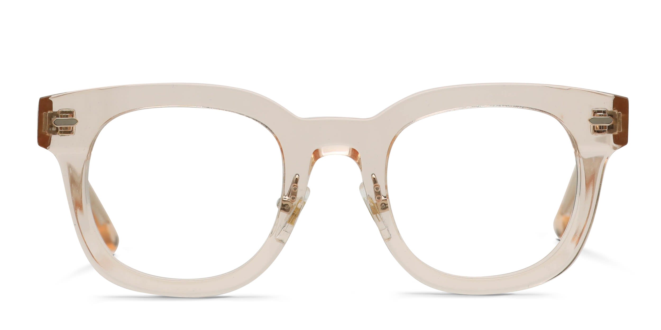 Diff Summer Beige, Clear Prescription Eyeglasses