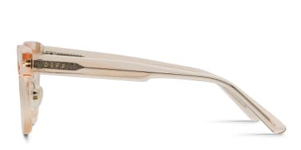 Diff Summer Beige, Clear Prescription Eyeglasses