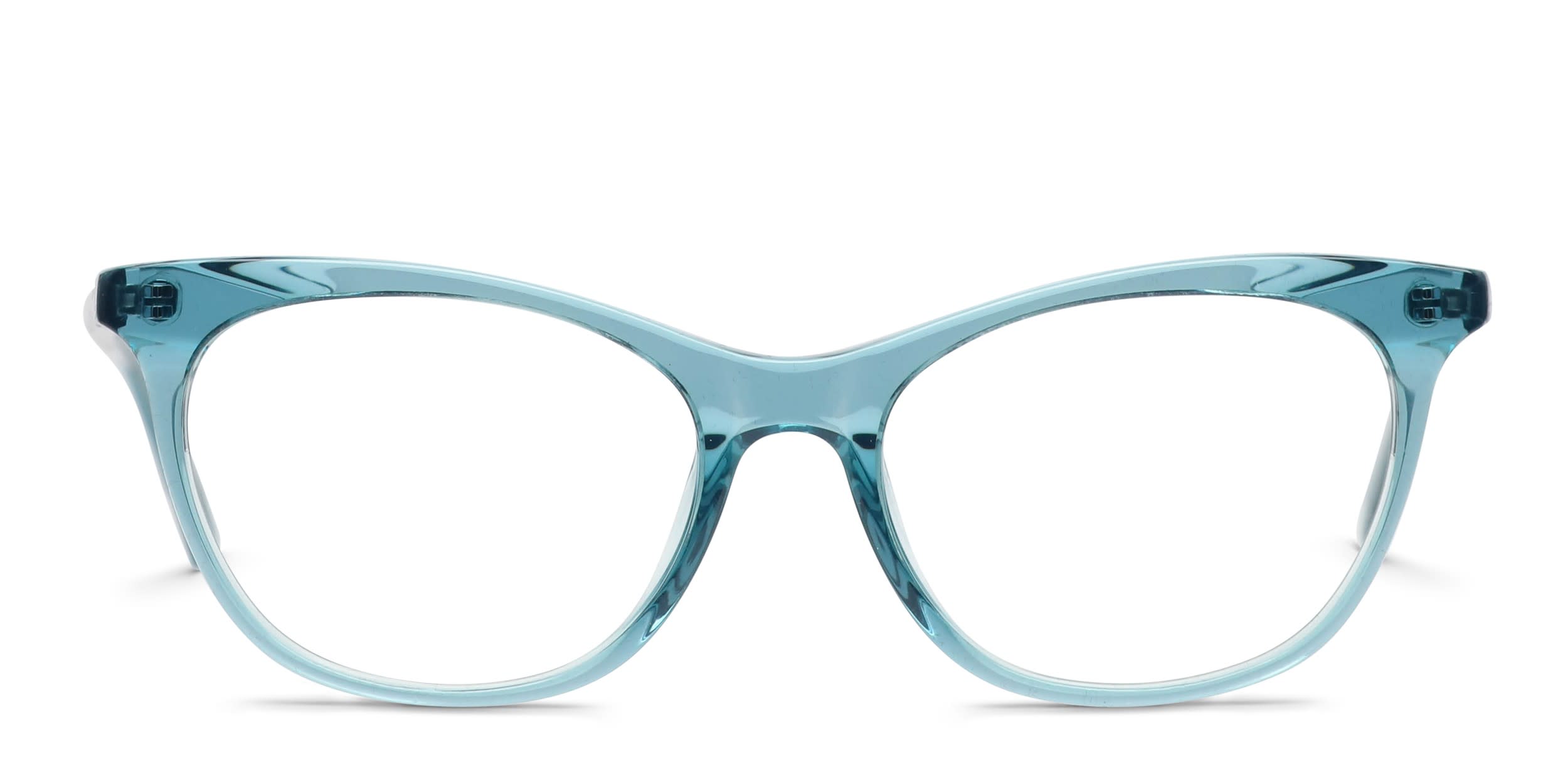 Diff Jade Blue, Clear Prescription Eyeglasses